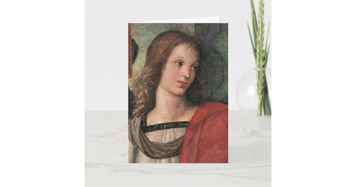 Raphael Angel Christmas Cards Raffaello Sanzio | Zazzle