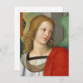 Raphael Angel from the Baronci altarpiece CC0840 Postcard | Zazzle
