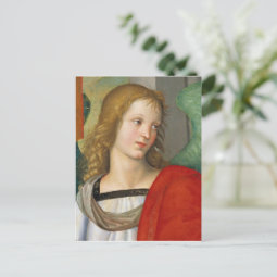 Raphael Angel from the Baronci altarpiece CC0840 Postcard | Zazzle