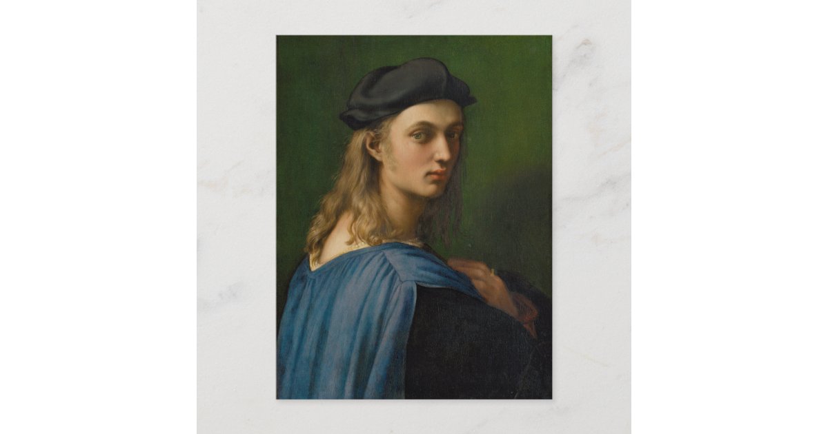 Raphael - Portrait of Bindo Altoviti Postcard | Zazzle