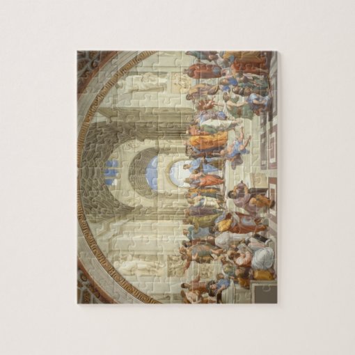 Raphael - School of Athens Jigsaw Puzzle | Zazzle