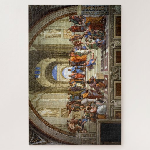 Raphael, “ The School of Athens ” Jigsaw Puzzle | Zazzle