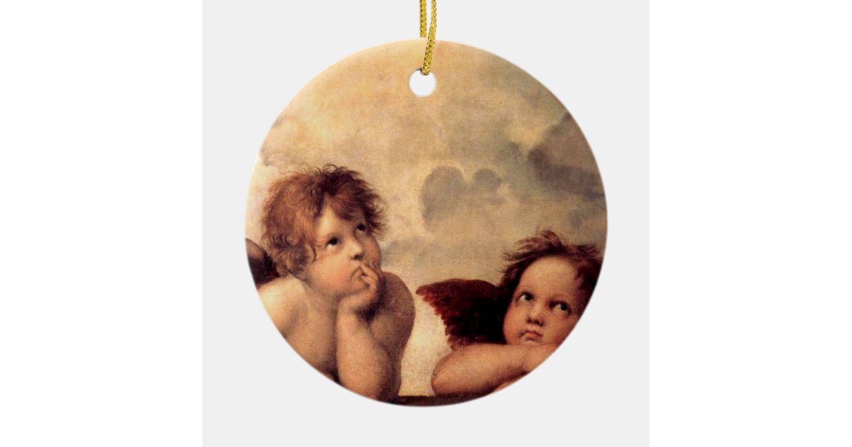 Raphael's Putti Ornament | Zazzle