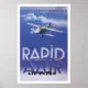 Rapid Azur Poster | Zazzle