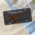 Raptor 1 3D License Plate | Zazzle