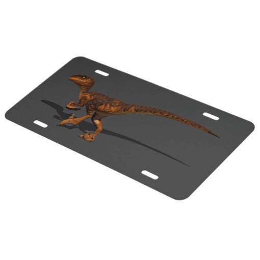 Raptor 1 3D License Plate | Zazzle