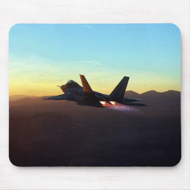 Raptor F-22 Mouse Pad | Zazzle