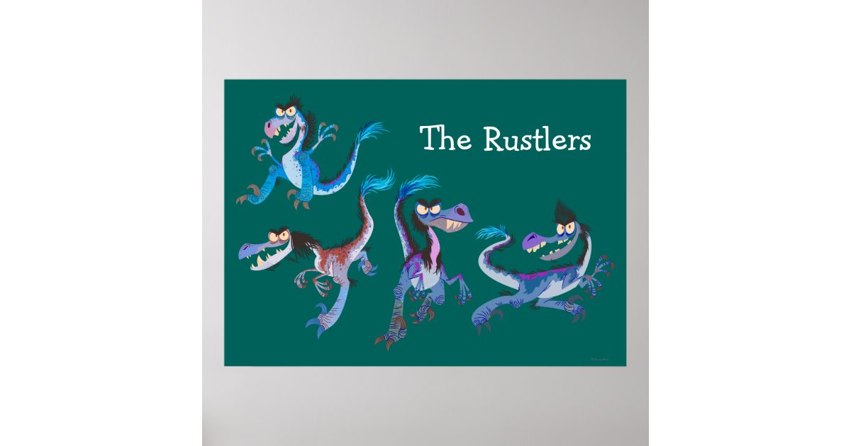 Raptor Group Graphic Poster | Zazzle
