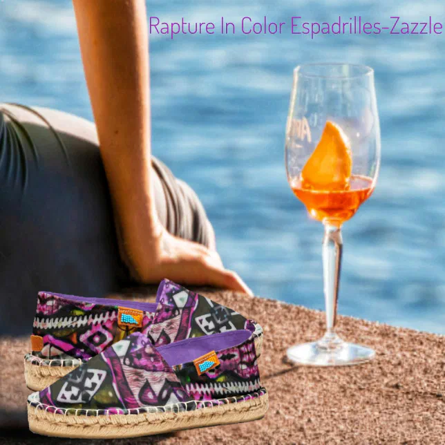 Rapture In Color Espadrilles | Zazzle