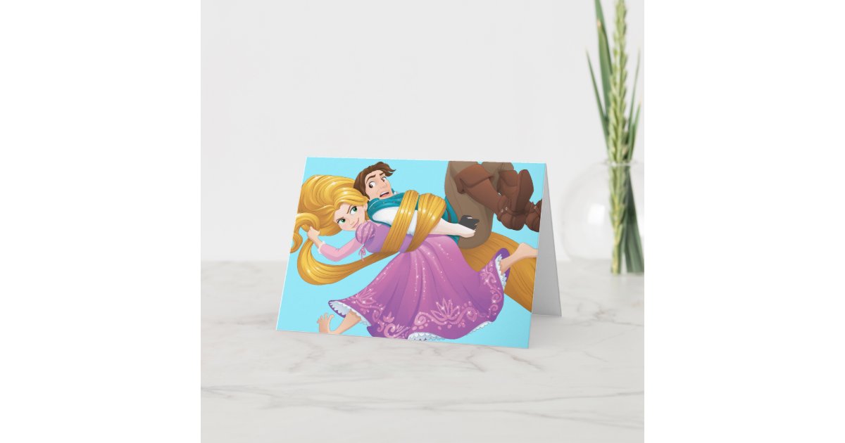 Rapunzel | Bad Hair Day Card | Zazzle