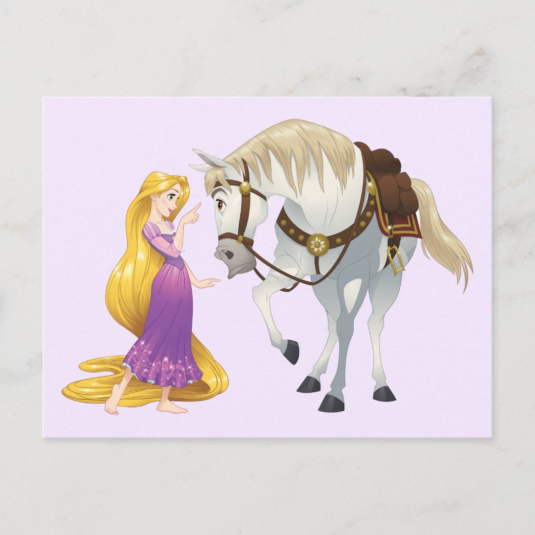 Rapunzel | Besties 4Ever Postcard | Zazzle