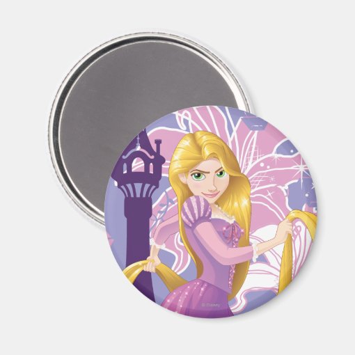 Rapunzel - Determined Magnet | Zazzle