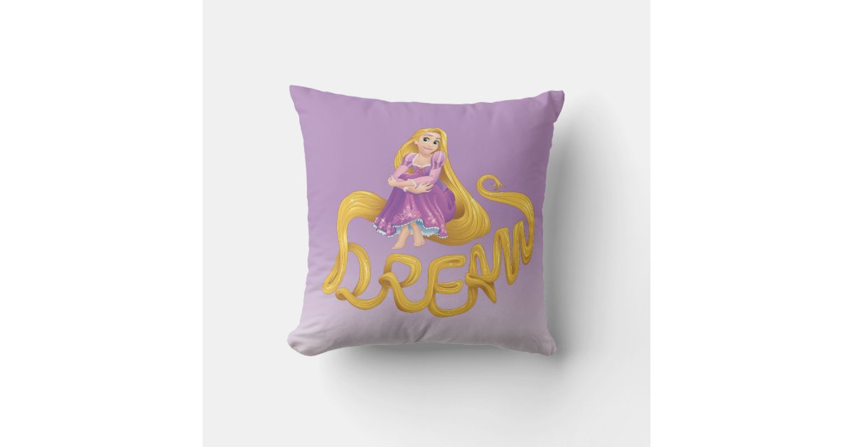 Rapunzel | Dream Throw Pillow | Zazzle