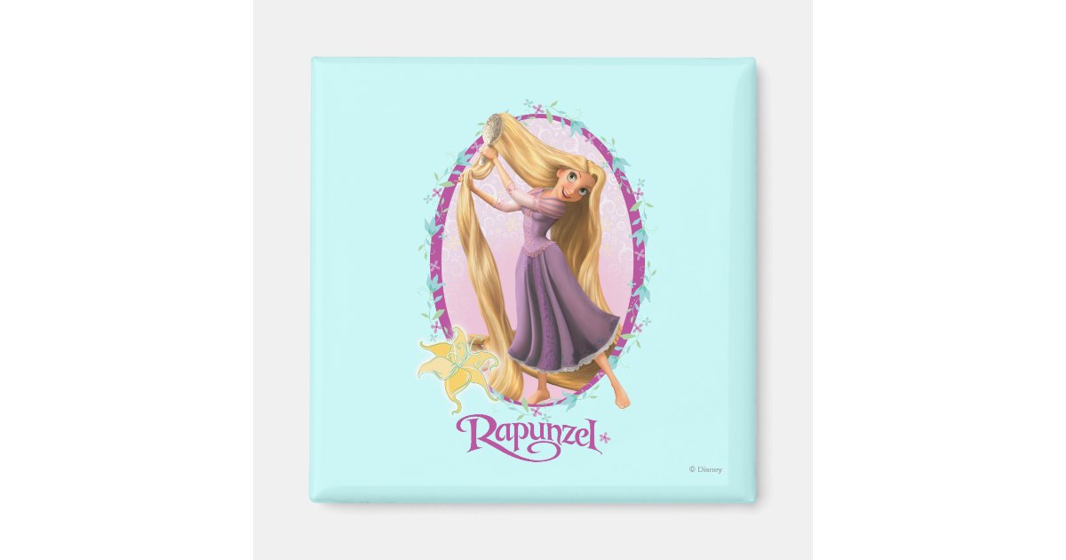 Rapunzel Frame Magnet | Zazzle