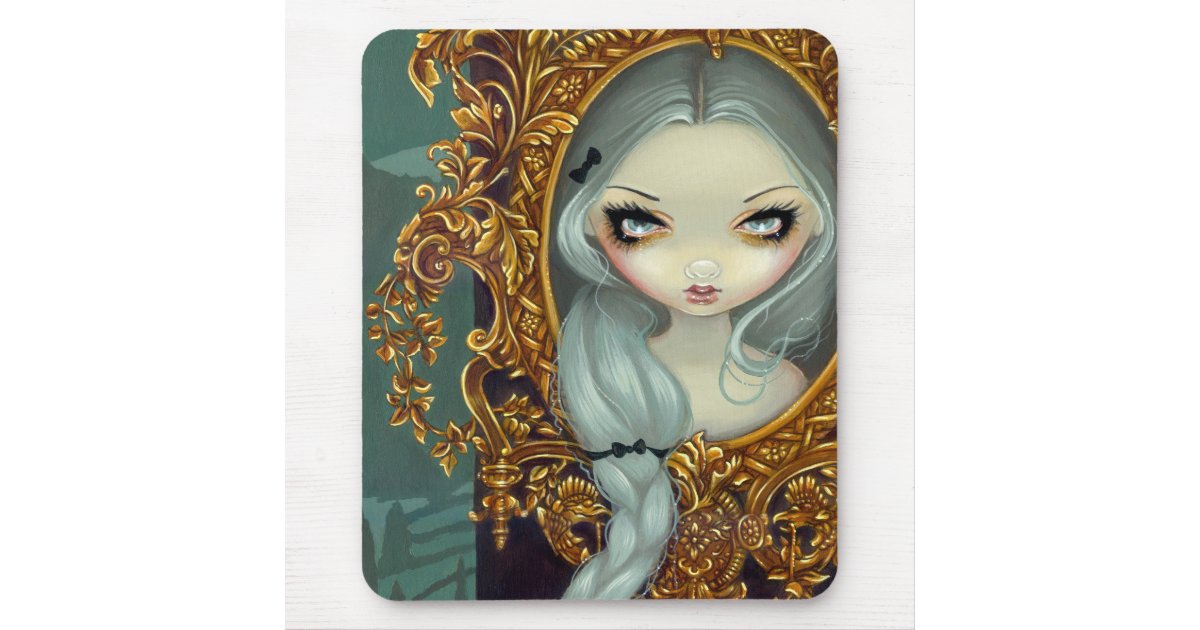 "Rapunzel in Rococo" Mousepad | Zazzle