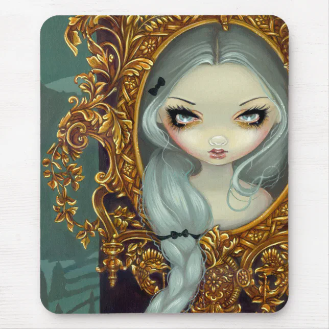 "Rapunzel in Rococo" Mousepad | Zazzle