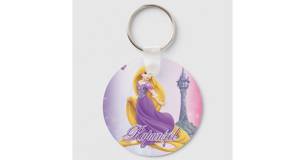 Rapunzel Princess Keychain | Zazzle