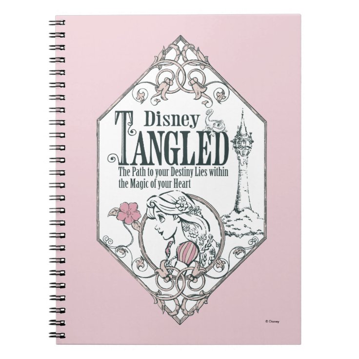 Rapunzel | Tangled - The Path to Your Destiny Notebook | Zazzle