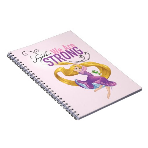 Rapunzel | Together We Are Strong Notebook | Zazzle