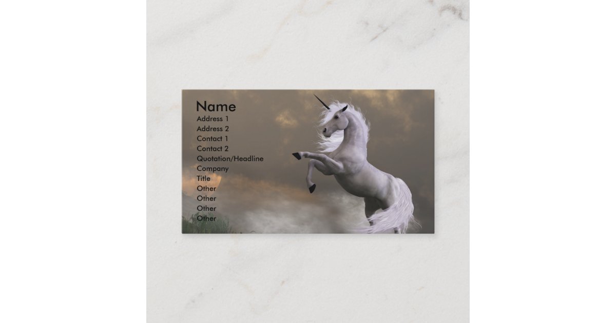 RARE EARTH BUSINESS CARD | Zazzle
