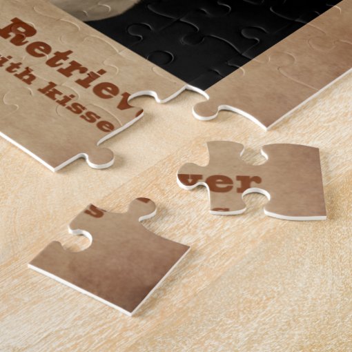 Rascally Retriever, aka Yellow Lab Jigsaw Puzzle | Zazzle