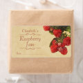 Raspberry Canning label | Zazzle
