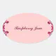 Raspberry jam preserves label and sticker | Zazzle