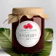 Raspberry Jam Small Product Label Stickers | Zazzle