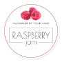 Raspberry Jam Small Product Label Stickers | Zazzle