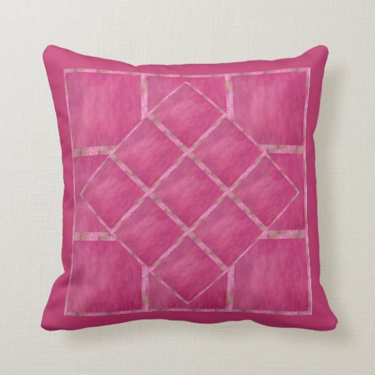 Raspberry Pink Throw Pillow | Zazzle.com