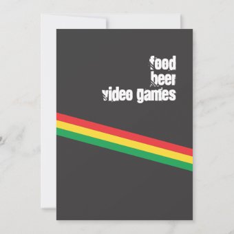 Rasta Birthday Invitation | Zazzle