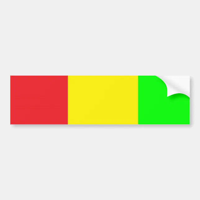 Rasta Bumper Sticker | Zazzle