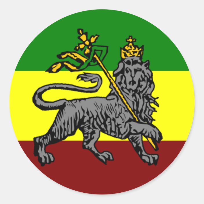 Rasta Flag sticker | Zazzle.com