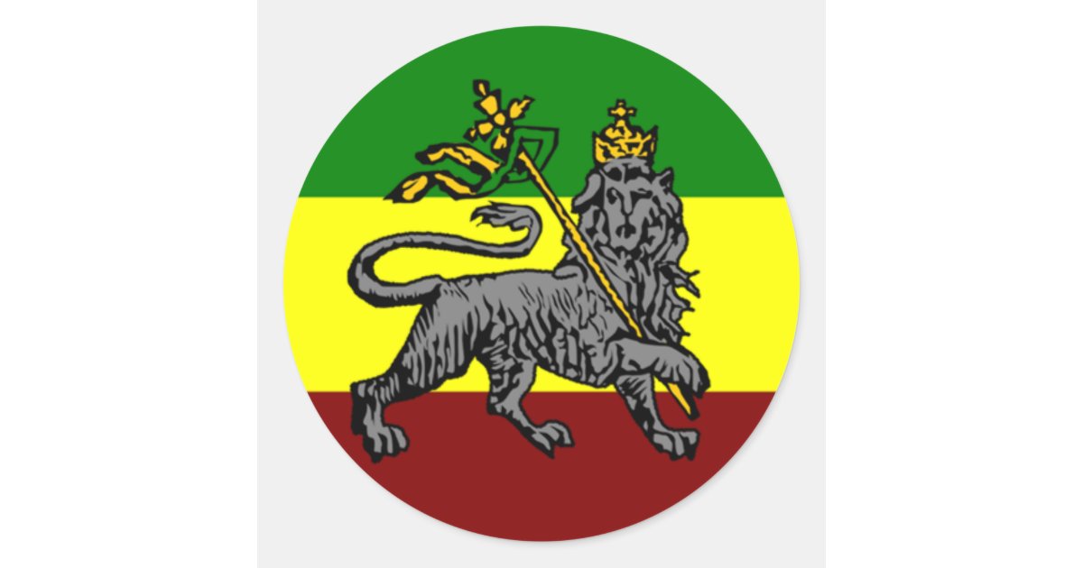 Rasta Flag sticker | Zazzle