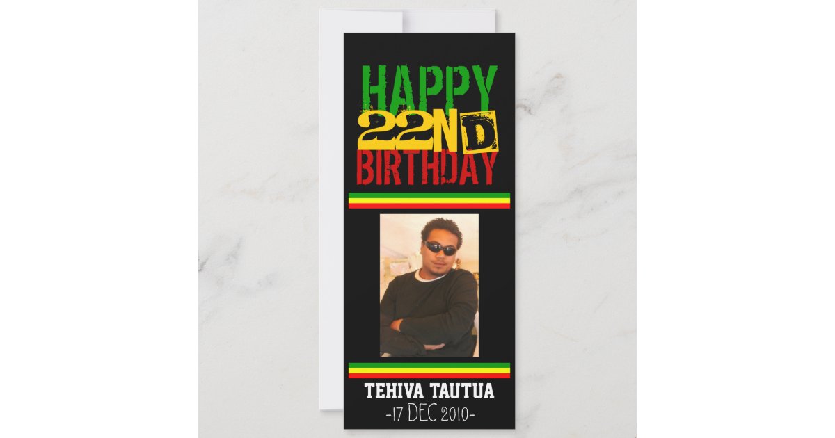 Rasta Invitation | Zazzle