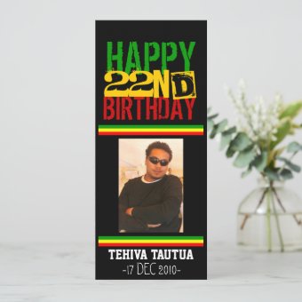 Rasta Invitation | Zazzle