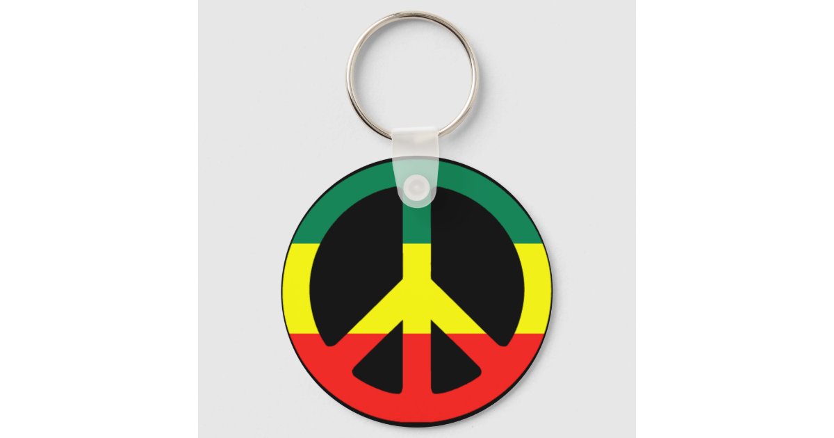 Rasta Key chain | Zazzle