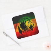 Rasta Lion sticker | Zazzle
