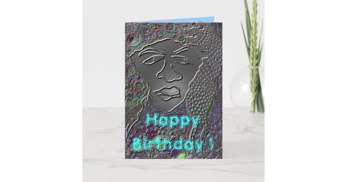 - Rasta Man - Happy Birthday ! Card | Zazzle