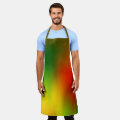Rasta Splash of Color Apron | Zazzle