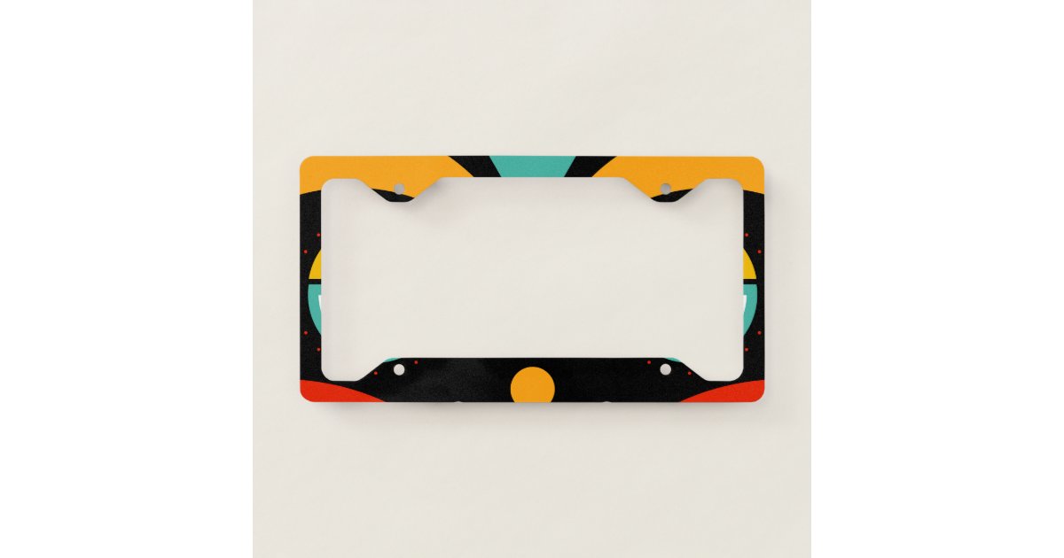 rasta tribal license plate frame | Zazzle