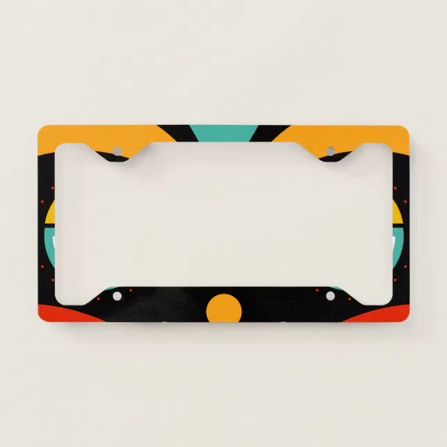 rasta tribal license plate frame | Zazzle