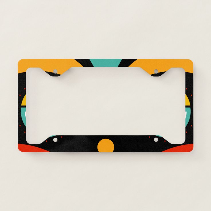 rasta tribal license plate frame | Zazzle