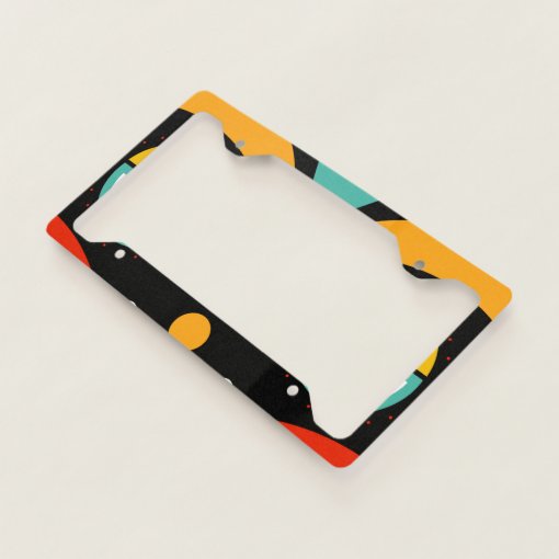 rasta tribal license plate frame | Zazzle