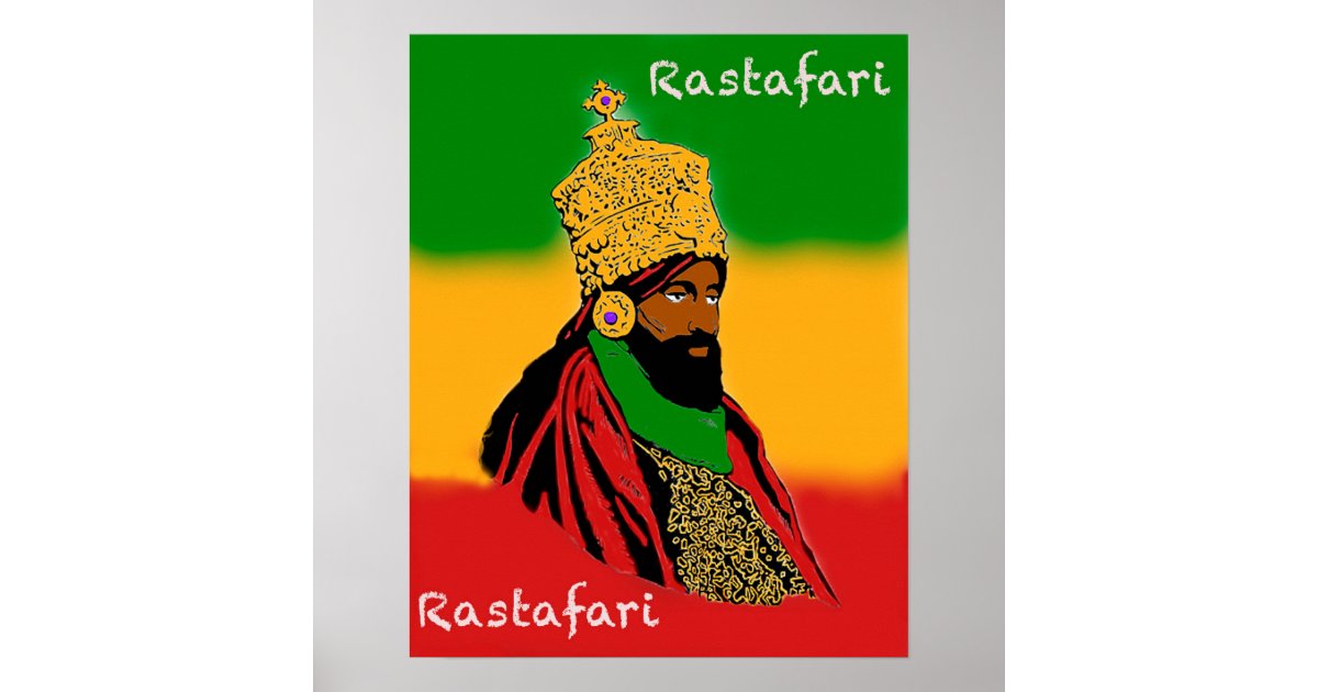 Rastafari Majesty Poster | Zazzle