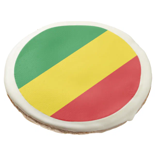 Rastafarian Flag Rasta Ethiopian Sugar Cookie | Zazzle