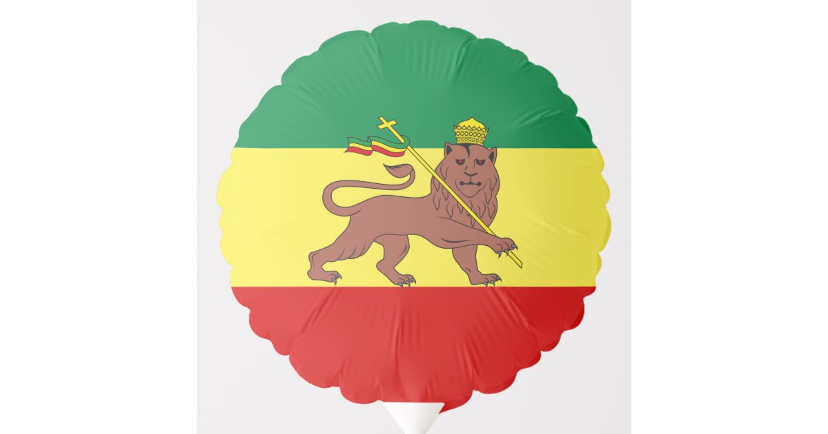 Rastafarian Flag (Rastafarianism) (Rasta) Balloon | Zazzle