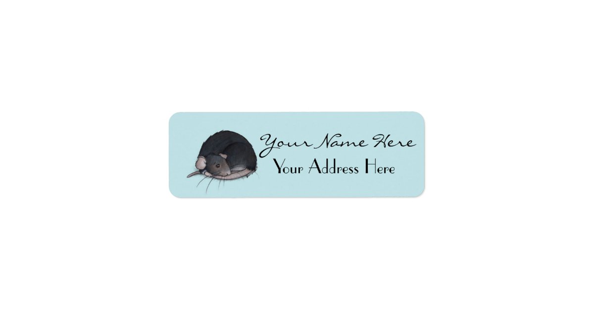 Rat Address Labels | Zazzle