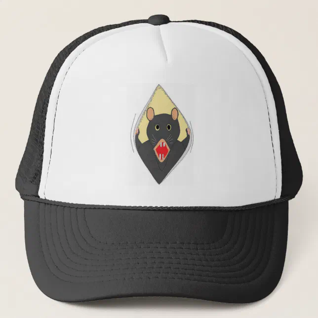 Rat in a hat | Zazzle