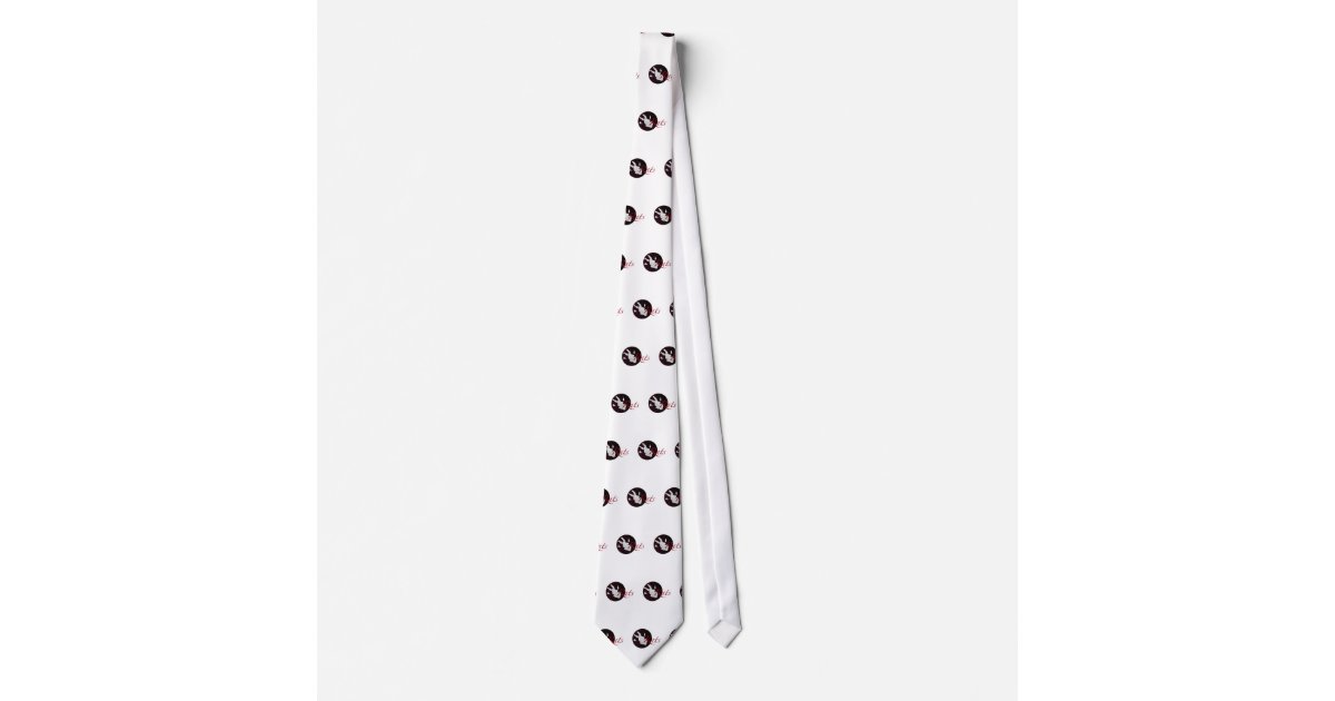 Rat Paw Print Tie | Zazzle